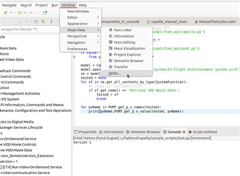 Issue In Python4capella With Capella 600 Scripting Eclipse
