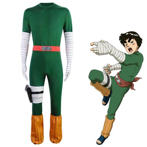 Rock Lee From Naruto Deluxe Cosplay Costume Cosplay Costume