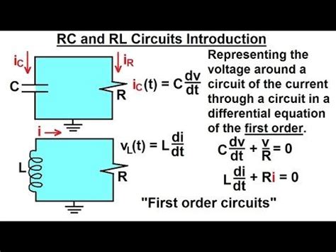 Image Result For Rc And Rl Circuits Formulas Circuit Differential Equations Electrical
