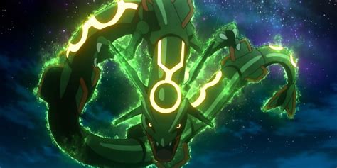 Pokemon Emerald Rayquaza Shiny