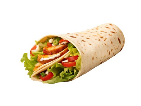Ai Generated Fastfood Wrap Object Png File 38559267 Png