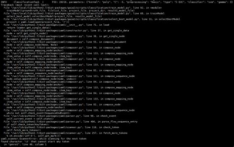 Train Model Yaml Scaner Error · Issue 67 · Mtg Gaia · Github