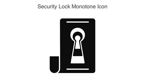 Security Lock Monotone Icon In Powerpoint Pptx Png And Editable Eps Format PPT Presentation