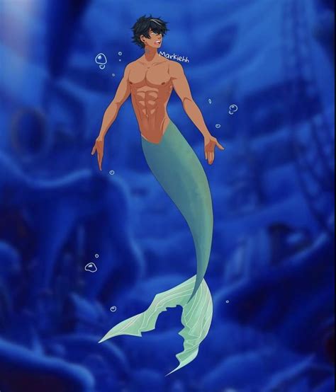 Percy Jackson Merman Pjo By Markiehh Ig Percy Jackson Fan Art Merman Percy Jackson