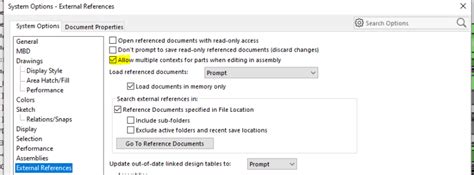 fixing external referanses in context modeling without pdm eng tips