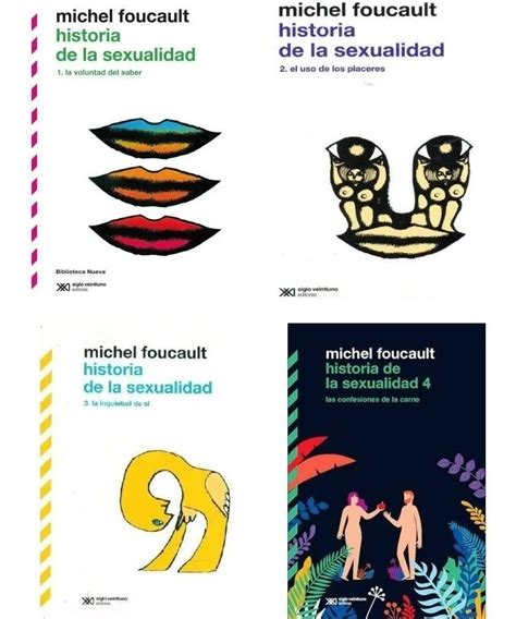 Pack Historia De La Sexualidad 4 Libros Michel Foucault Librería