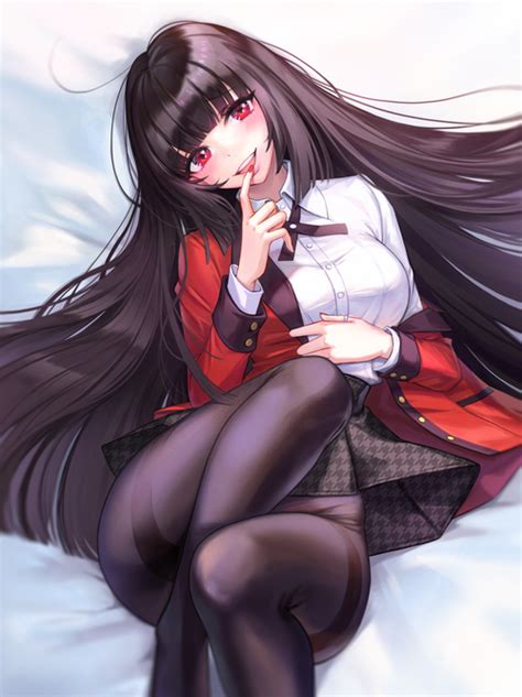 Digital Art Solo Jabami Yumeko Kakegurui Fan Art Hd Phone Wallpaper