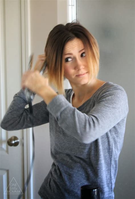 How To Flat Iron A Bob Hairstyle Hairstyle Guides