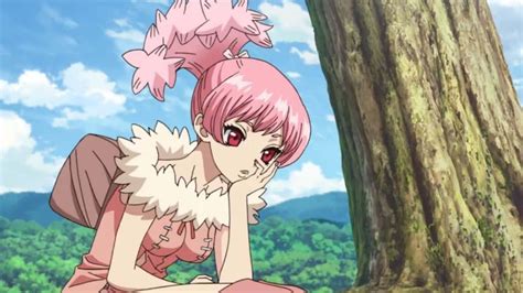 Download Dr Stone Homura Momiji Contemplative Pose Wallpaper