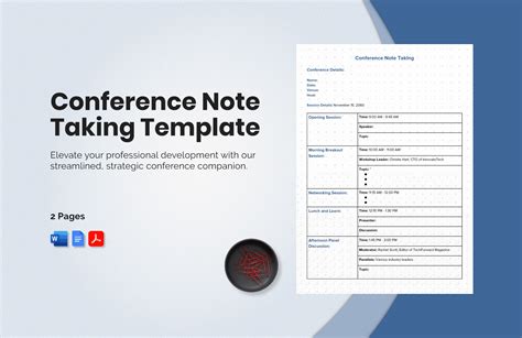 Interview Note Taking Template In Word Google Docs PDF Download Template Net