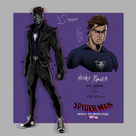 My Spidersona Henry Parker By Itzluisx On Deviantart