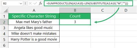 How To Count Characters In Cells Excel Formula Spreadsheeto