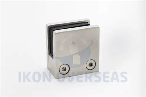 Stainless Steel Square Glass Clamp Glass Bracket Size 50 Mm X 50 Mm