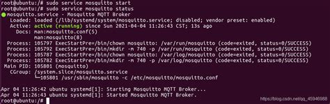 Ubuntu搭建mqtt Mosquitto服务并使用apt Install Mqtt Dev Csdn博客