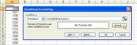 Duplicates With Conditional Formatting Excel Tips Mrexcel Publishing
