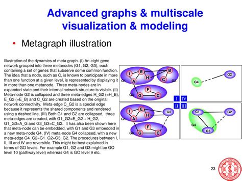 Ppt Multiple Scale Visualization And Modeling Of Biological Networkspathways Powerpoint
