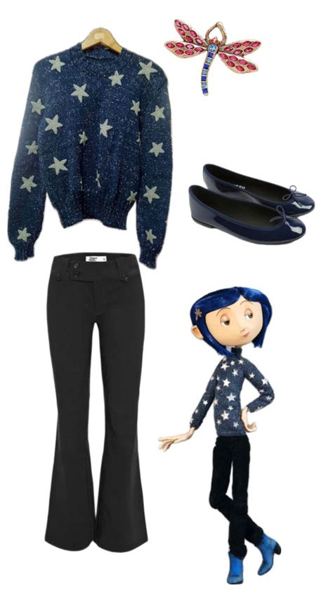 Coraline Outfit Coraline Shirt Stars Coraline Carnival Characters