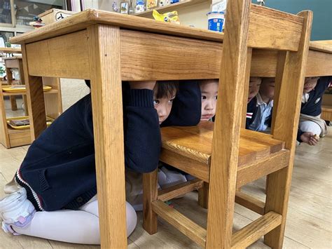 临“震”不慌 安全“童”行 市实幼东景园区开展防震演练