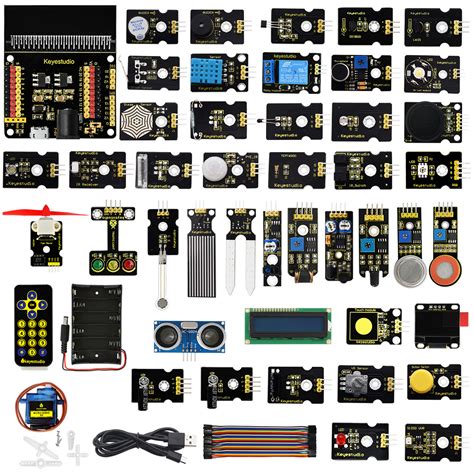 Keyestudio Micro Bit 45 In 1 Sensor Starter Kit Electronic DIY Kit Without Microbit Board