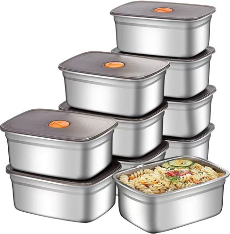 Giuoiduo 20 Pcs Food Storage Containers With Lids Airtight