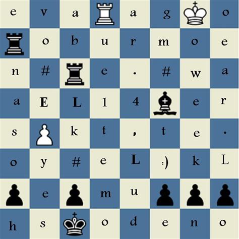Coded Message Chess Puzzle Chess Forums
