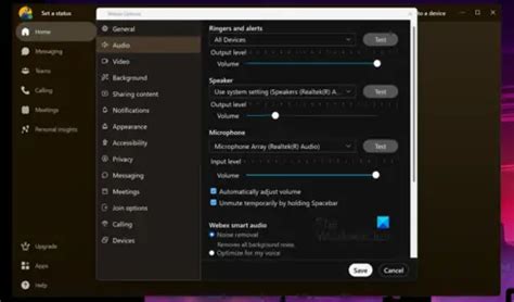 Fix Cisco Webex Cant Connect To Audio Error