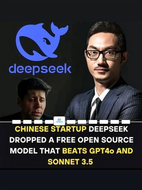 Chinese Startup Deepseek Dropped A Free Open Source Model That Beats