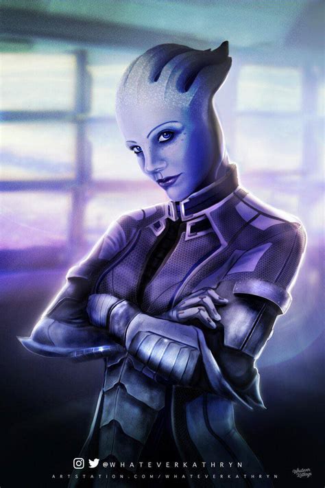 Blue And True Doctor Liara Tsoni Fanart By Me Updated For 2020