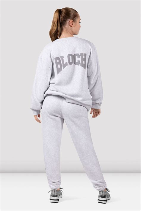 Apex Teen Motion Oversized Sweat Grey Bloch Dance Us