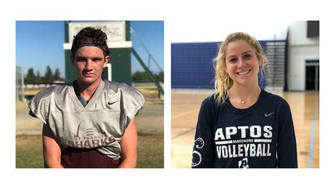 Togos Athletes Of The Week 11 15 Lawson Orradre And Peyton Dueck The Pajaronian