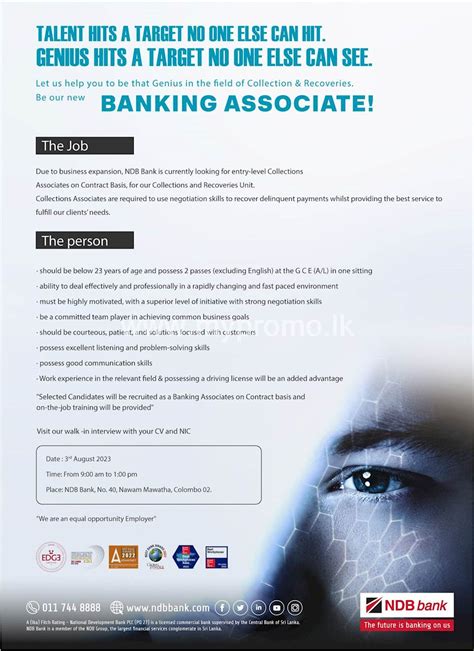 Banking Associate At National Development Bank