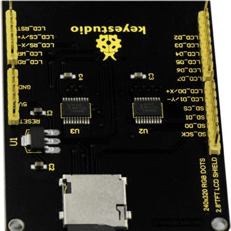 Shield Lcd Tft 28 Pouces 240 X 320 Pour Arduino Uno R3 Robotisâmes