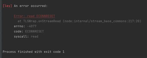 Nextjs Econnreset When Running Migrations With Nextjs Postgresql Example Project Stack Overflow