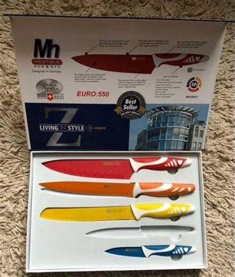 Набор ножей 4пр millerhaus MH9257 | Festima.Ru – частные объявления