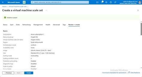 Azure Virtual Machine Scale Set How To Create And Connect Using Ssh