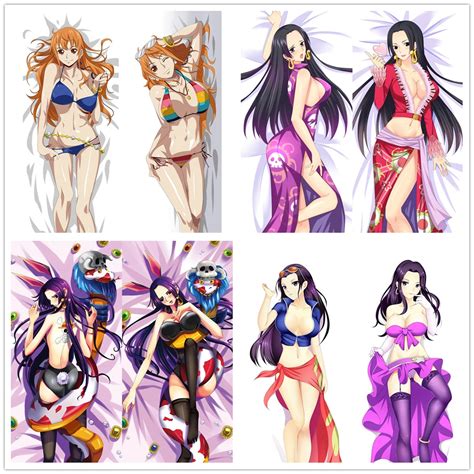One Piece Nami Boa Hancock Nico Robin Dakimakura Body Pillowcase