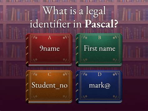 pascal game leads school of computing quiz