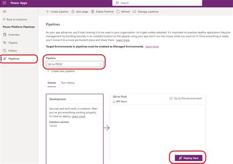 How To Deploy Using Power Platform Pipelines Chime Okure