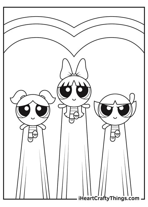 25 Free Powerpuff Girls Coloring Pages Easy Printable Pdfs