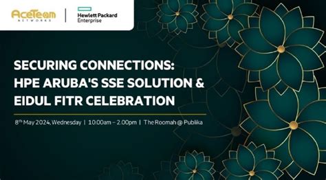 Aceteam Networks On Linkedin Join Us For A Special Event Where Hpe Aruba Networking Together With…