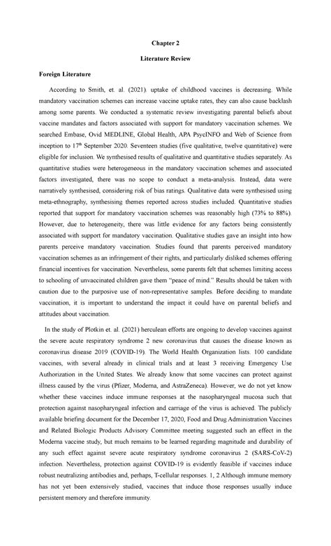 Chapter 2 Research Literature Review Chapter 2 Literature Review Foreign Literature