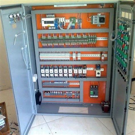 Three Phase V Plc Control Panel Board Upto Amps At In Ahmedabad