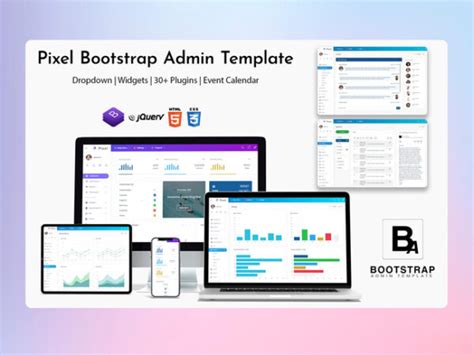 Manage Your Business With Pixel Bootstrap Admin Template