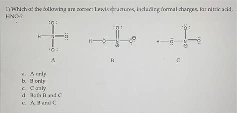 Hno3 Resonance Structure