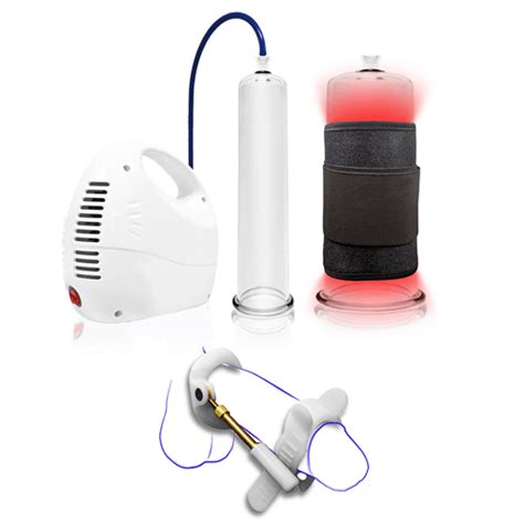Power Package Red Light Penis Pump Deep Penile Extender Dr Joel Kaplan