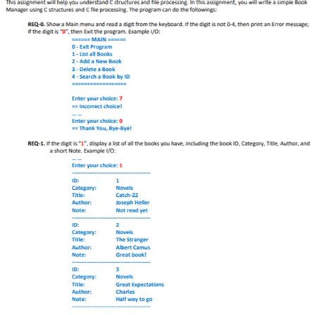solved this assignment will help you understand c structures