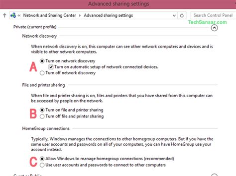 Turn On Network Sharing On •