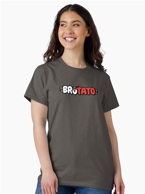 Brotato Logo Classic T Shirt For Sale By Littlesmarthy Redbubble