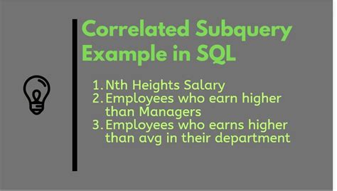 6 Examples Of Correlated Subqueries In Sql Rjavarevisited