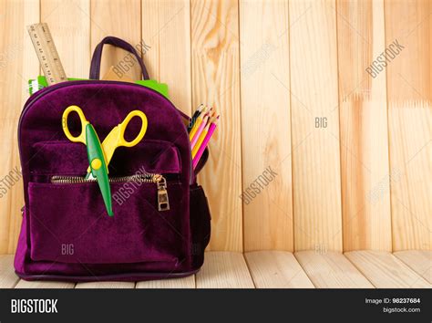 Backpack School Image And Photo Free Trial Bigstock